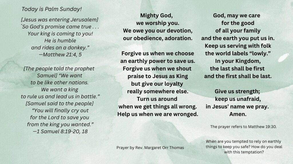 Lent - West End Presbyterian Church, NYC